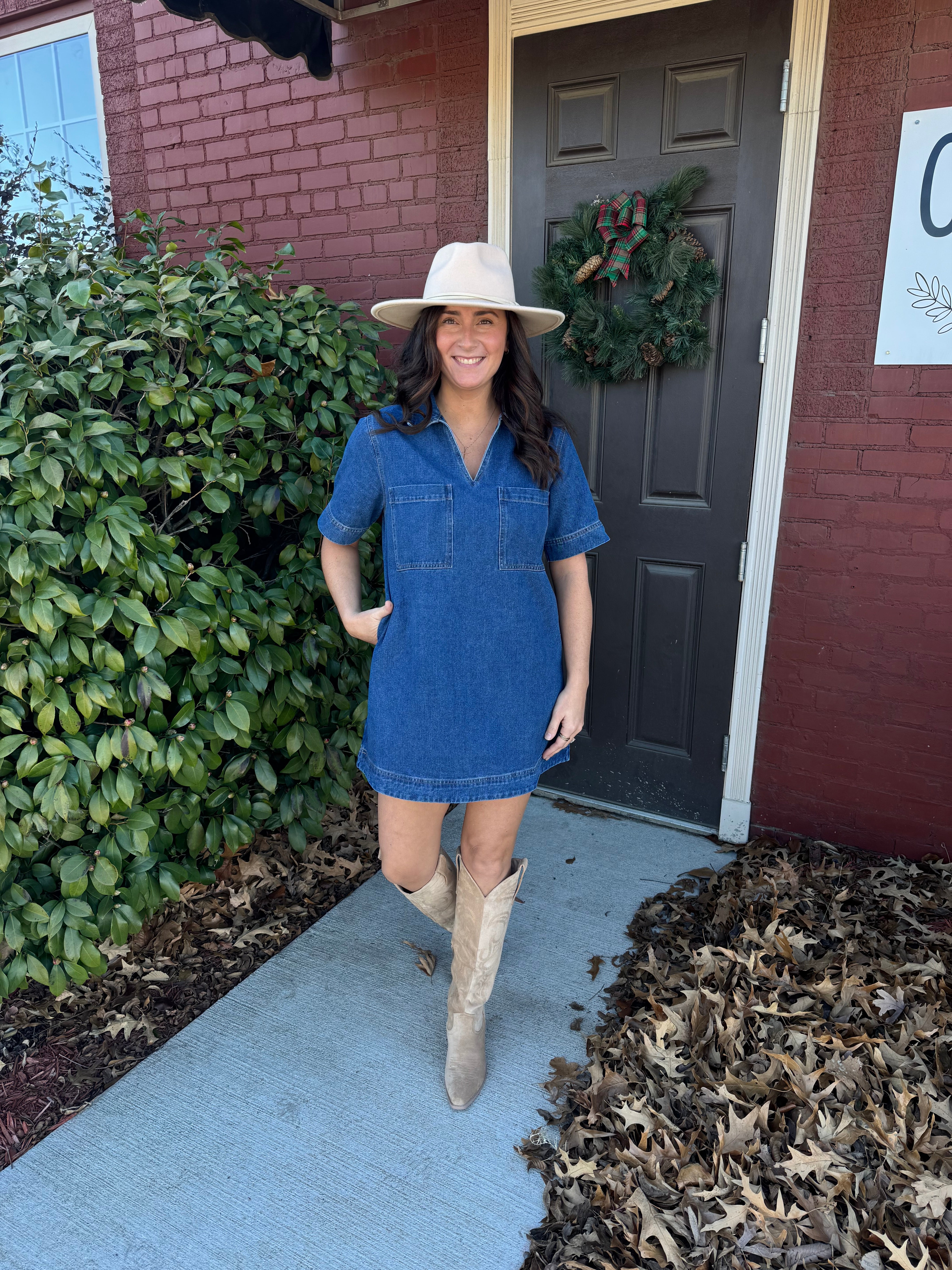 Vicki Mini Dress – Copper Pig